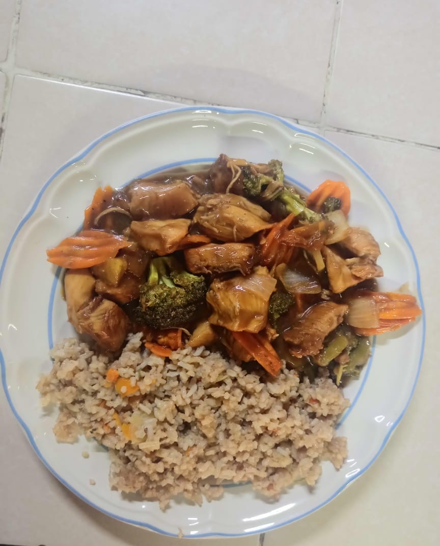 Pechuga de Pollo Agridulce – Orden Completa - Homlunch