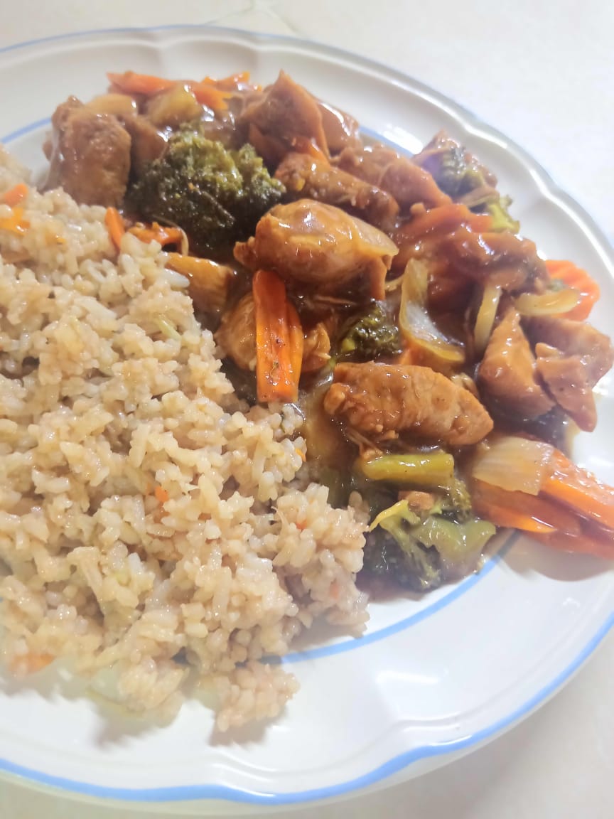 Pechuga de Pollo Agridulce – Orden Completa - Homlunch
